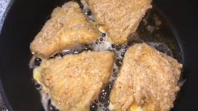 Жаренные в яйце и панировочных сухарях зонтики. Простой и вкусный рецепт. Лучшие рецепты.