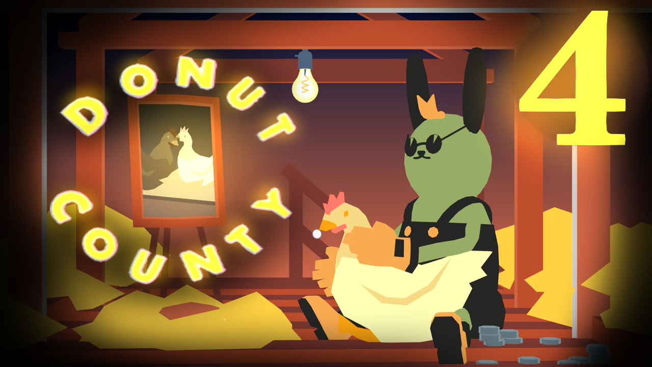 Donut County - Прохождение 4 - Разбой в курятнике