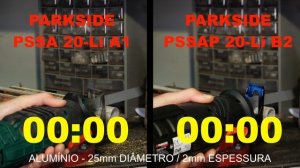 [COMPARATIVO] PARKSIDE PSSA 20-Li A1 vs PARKSIDE PSSAP 20-Li B2