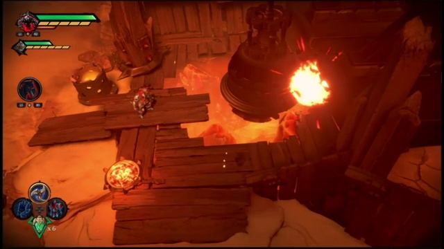 PS4 DarkSiders Genesis Глава 14 Вычерпанные Шахты Прохождение