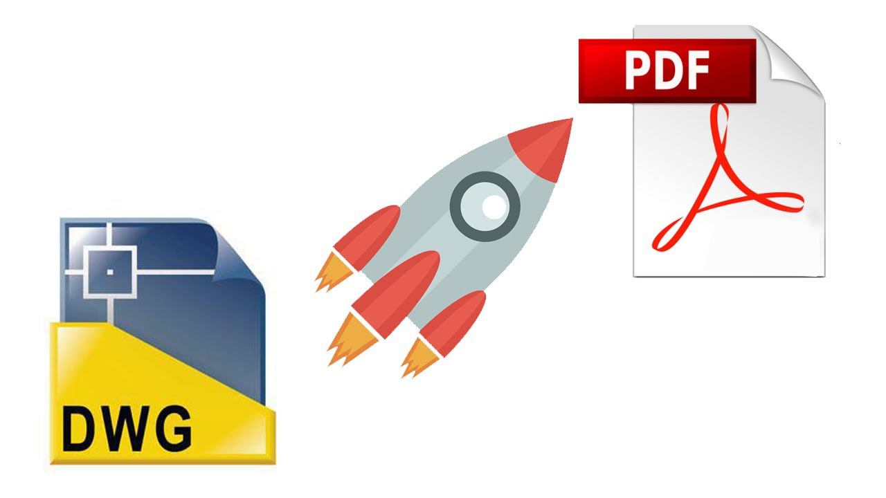 Автоматическое сохранение DWG в PDF