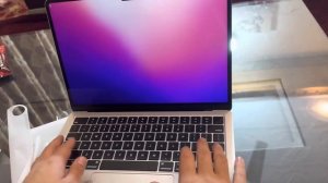 M2 MACBOOK UNBOXING IN 2 MINUTES | MACBOOK M2 SILVER 2022