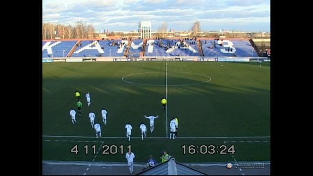 «КАМАЗ» (Набережные Челны) - «Волгарь-Газпром» (Астрахань) 1:0. ФНЛ. 4 ноября 2011 г.