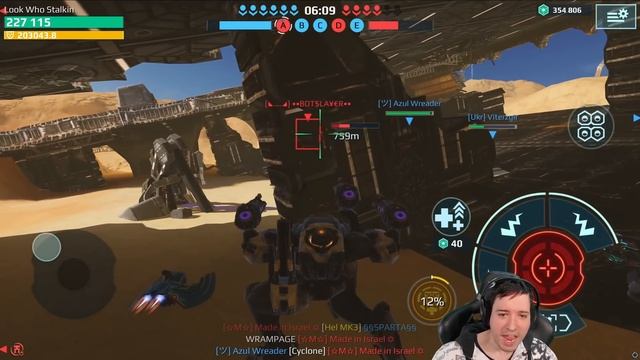 OMG! New Level 150 LUCHADOR Titan & Cinder War Robots 7.5 Gameplay WR ...