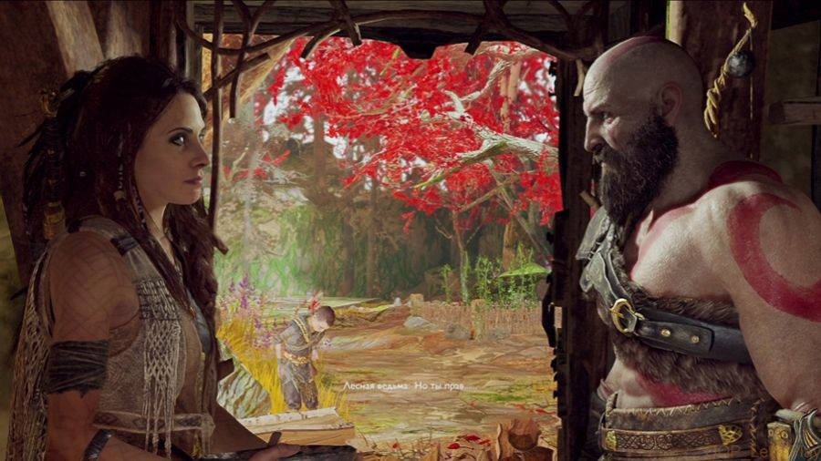 God of War (2018) 18+ ПК. Лесная ведьма часть 4