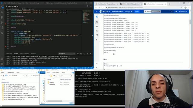 PROTHEUS ADVPL - Gerando Arquivos Xlsx VD001 – смотреть онлайн видео от JavaScript и Material UI ...