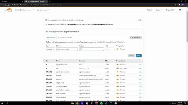 9. Deploy to a Custom Domain with Cloudflare Wrangler Environments