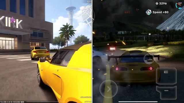 NFS MOBILE ONLINE VS CARX STREET | Gameplay & Graphics Comparison ...