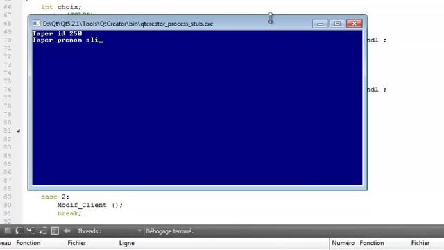 Gestion D Une Table Sqlite Avec Qtcreator Ajout Modif Sup List