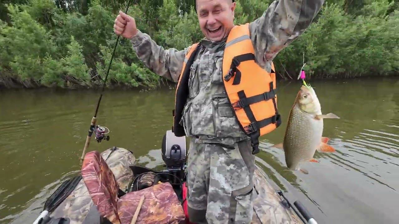 Невероятная рыбалка на Оби! Съемки на новую камеру DJI Action 4