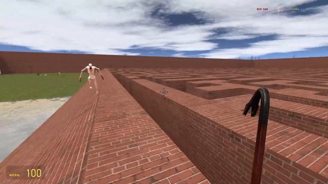 SCP СКРОМНИК ГОНЯЕТСЯ ЗА НАМИ В ЛАБИРИНТЕ GMOD ГАРРИС МОД Garry's Mod ...