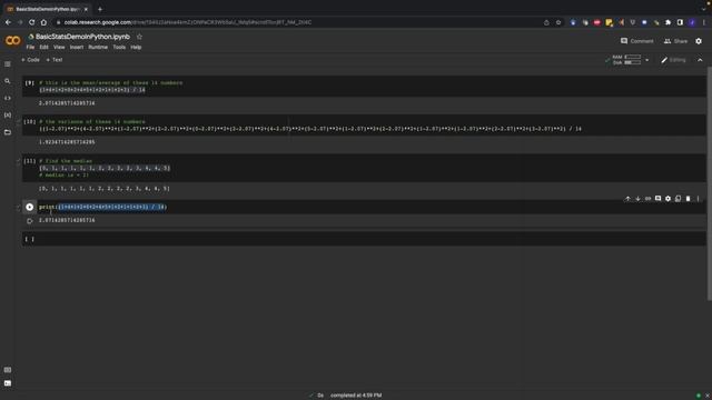 Basic Statistics using Python – смотреть онлайн видео от Кодовый Фолклор в хорошем качестве и ...
