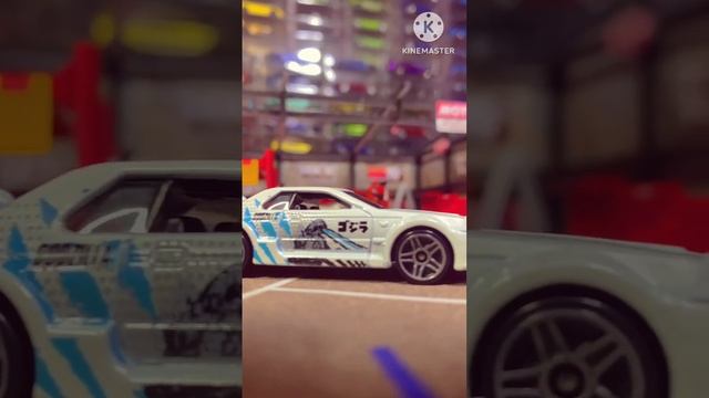 Got the custom Nissan Skyline R32 with the Godzilla decals from the basic cars 2023 D Case ?