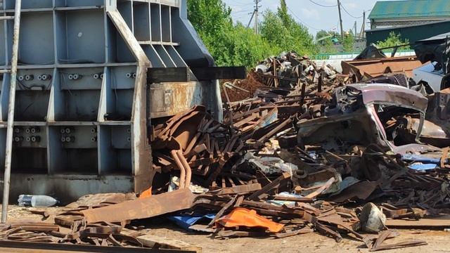 Контейнерные пресс ножницы Wanshida 4000 А3.mp4