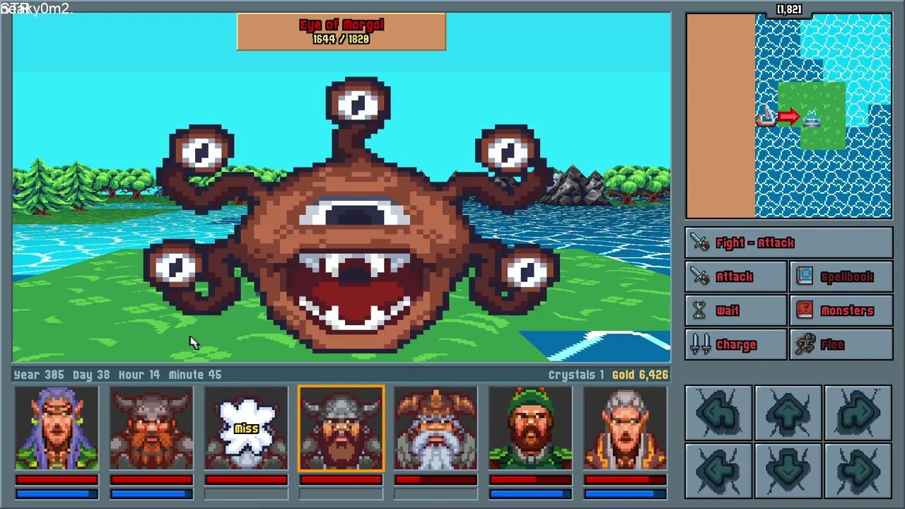 Legends of Amberland: The Forgotten Crown. Часть 6, Добрались до пустыни и копим на неё силы.