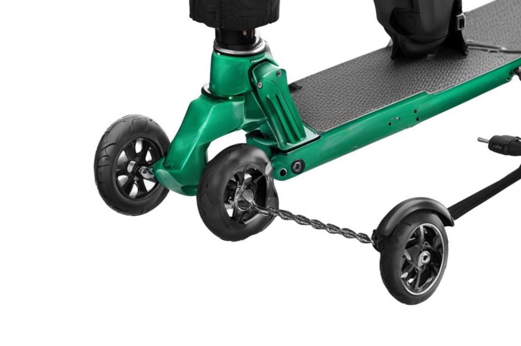 подножка kugoo m4 (после тюнинга подвески)