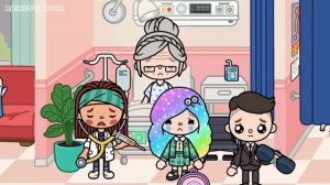 I Became the Youngest Billionaire Rainbow hair ? | Stepmother | Toca boca | Toca Life World