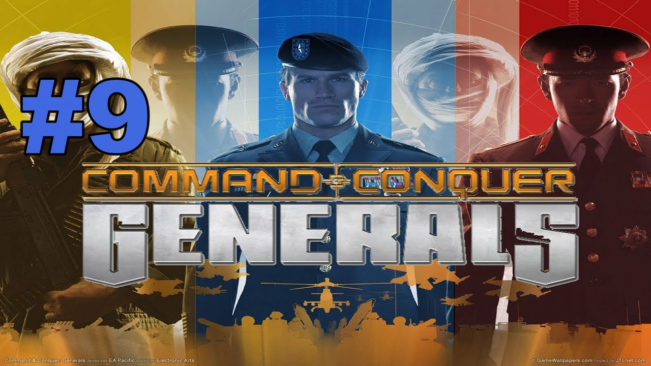 ▶Command and Conquer: Generals - Zero Hour. Поединок: Генерал Алексис против Принц Кассад. #9