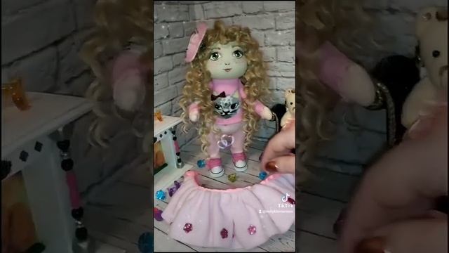 Обзор Кукла Тильда в ручной работы.