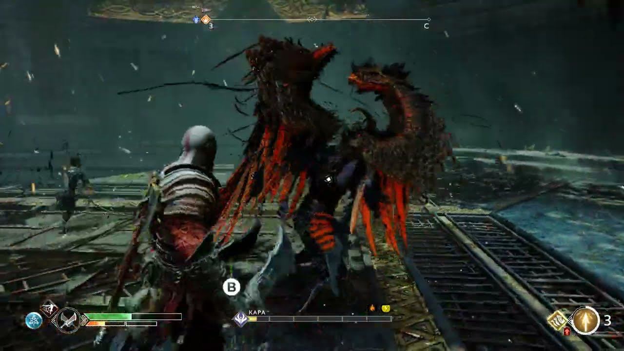 God of War Прохождение №18 ВАЛЬКИРИЯ КАРА