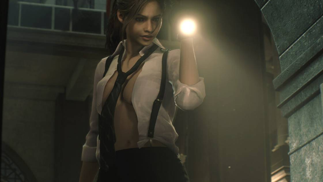 сиськи против зомби! ФИНАЛ Resident evil 2