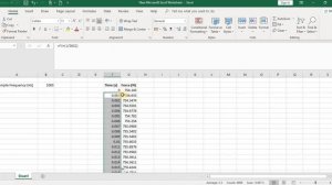 Analysing Countermovement Jump Force Data in Microsoft Excel (Pt 1 - Plotting the Data)