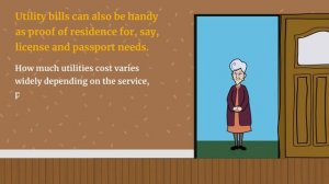 How can utility bills be used?