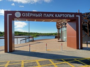 Озёрный парк «Картопья» г. Советский ХМАО-Югра, 20 августа 2023 год