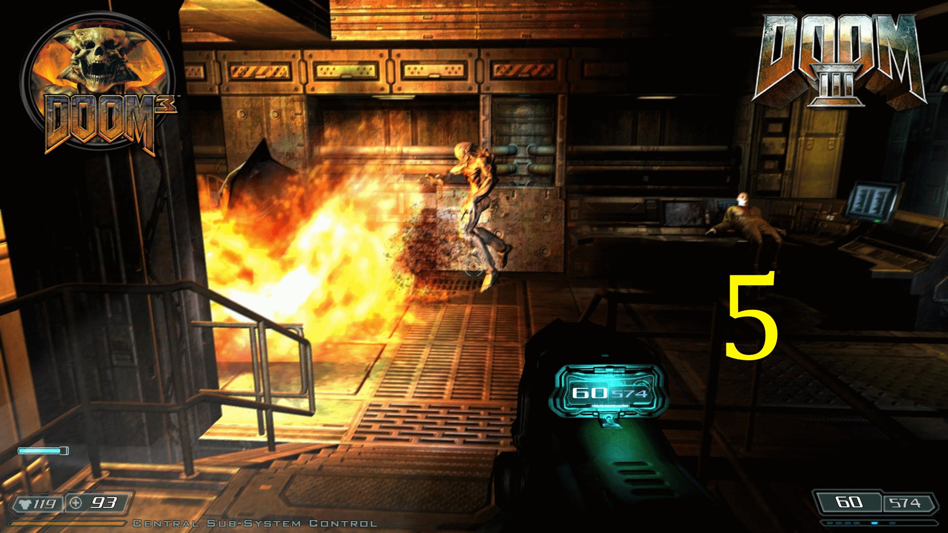 DOOM 3 №5 - Немного по смеемся.