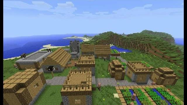Новая деревня | minecraft №5