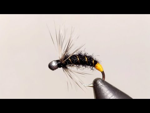 Классическая Енисейская Мушка Киллер (вариант). Holey Head Killer Nymph.