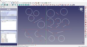 Ograničenja 2D skice - FreeCAD - Sketcher radno okruženje