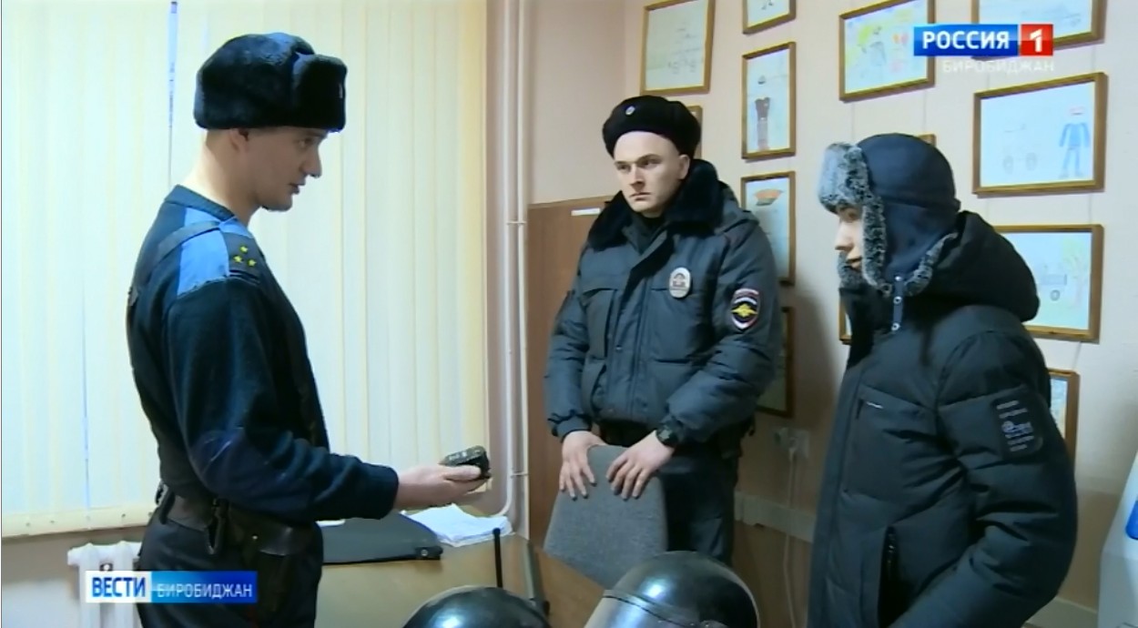 В Биробиджане студент Политехнического техникума прошел стажировку в подразделении ППС