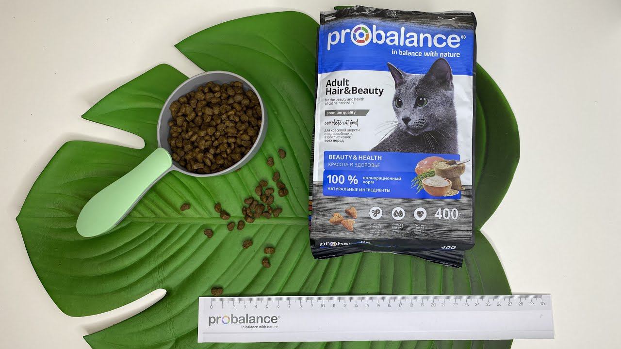 Корм для кошек PROBALANCE "HAIR & BEAUTY"