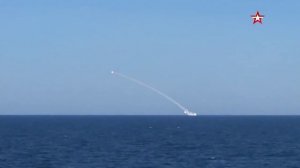 Пуск крылатых ракет «Калибр»