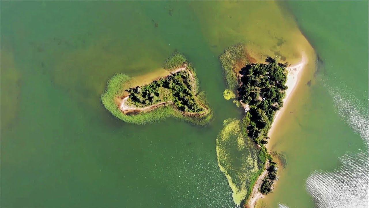 Novosibirsk 4k drone Новосибирск с высоты птичьего полета, Обское море, Боровое