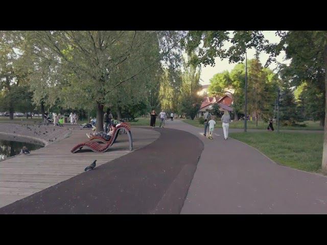 Казань.  Парк Урицкого за 2 минуты (таймлапс)