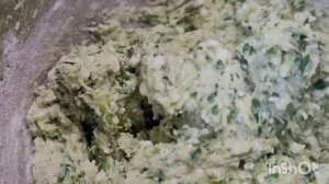 Творожные солёные вафли со шпинатом и рыбкой.