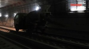 Строительство вентиляционного канала тоннеля метрополитена между станциями «Окская» и «Стахановская