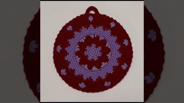 Прихватки вязаные