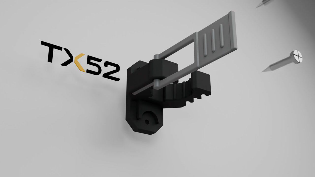 nn-20-0127 Крепёж универсальный ТХ52 для лопаты (вертикальное крепление)