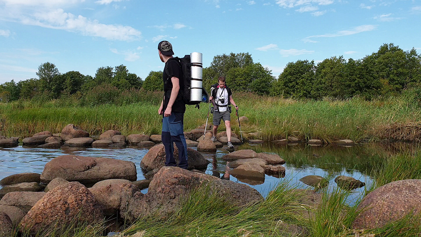 Поход с палаткой вдоль Финского залива, день 3