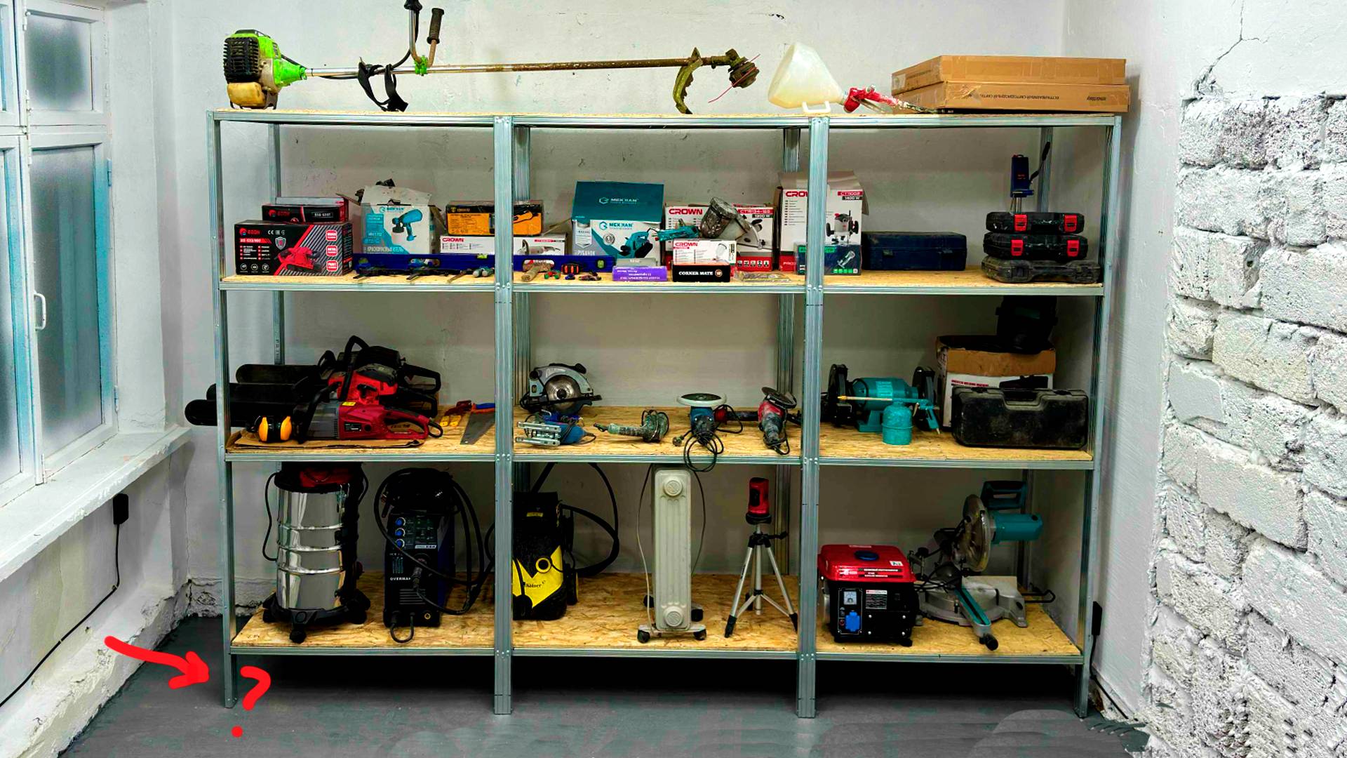 Секрет буджетных стилажей в гараж мне показал один кыргыз и ярешил повторить!