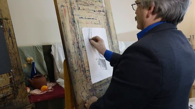 "Материал Пастель. Знакомство!" - натюрморт в светлых тонах.