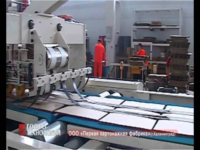 Поточная линия для производства гофрокоробов TCY