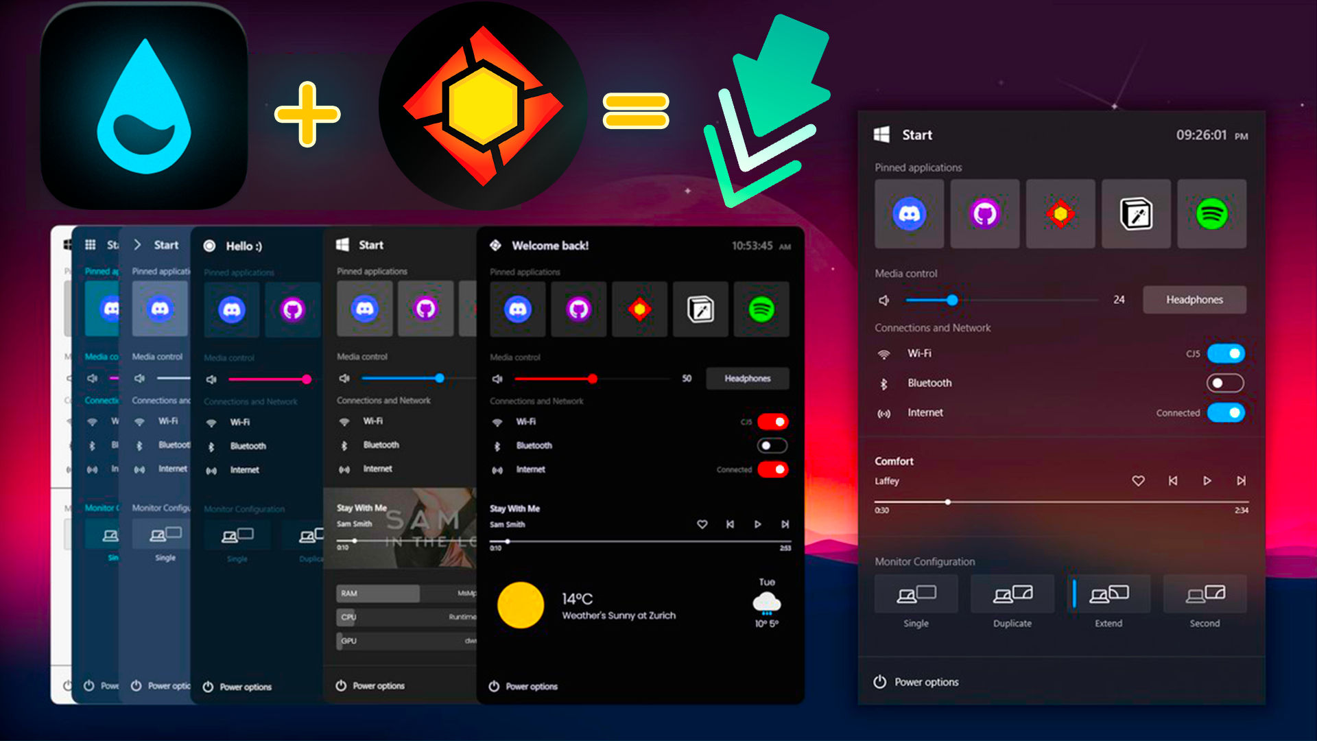 Rainmeter + Jax Windows кастомизация - смотреть видео онлайн от «SkidOn ...