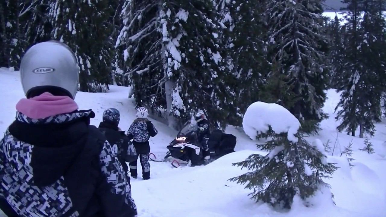 Снегоходный тур в Паанаярви - День 2 (22.02.2020)