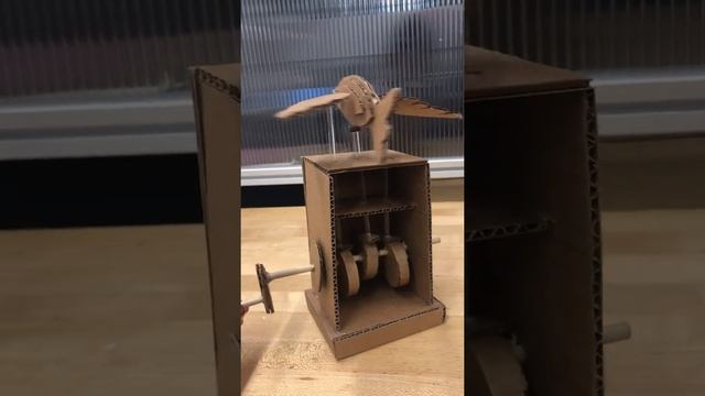 The principle of my flying fish which is a crank driven mechanical contraption.