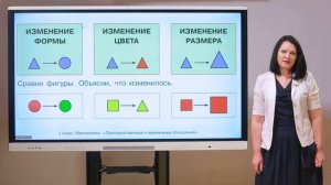 1 класс. Математика. Пространственные и временные отношения