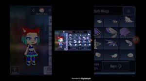 Аня играет игру Gaha club